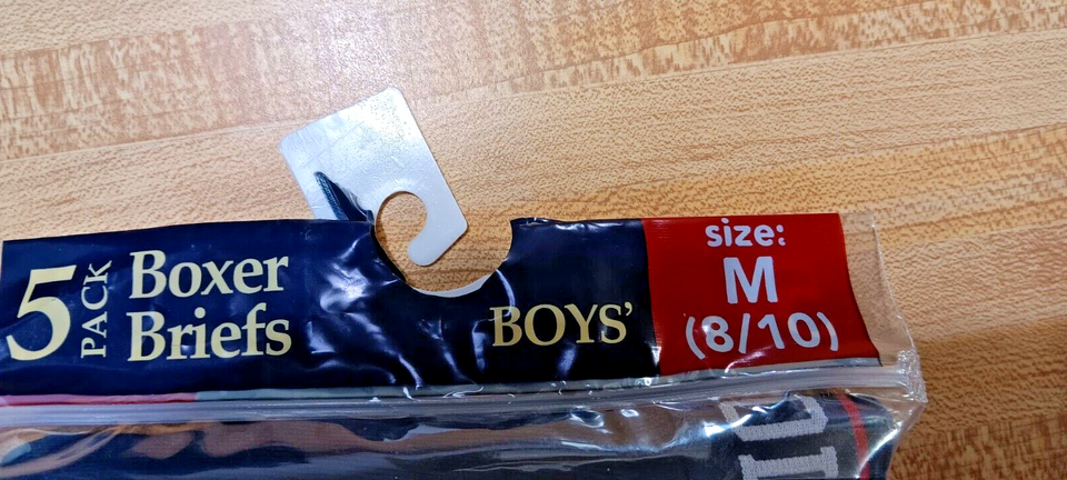 U.S. Polo Assn. Tag Free Boxer Brief's Underwear 5 Piece Boy's Size M ...