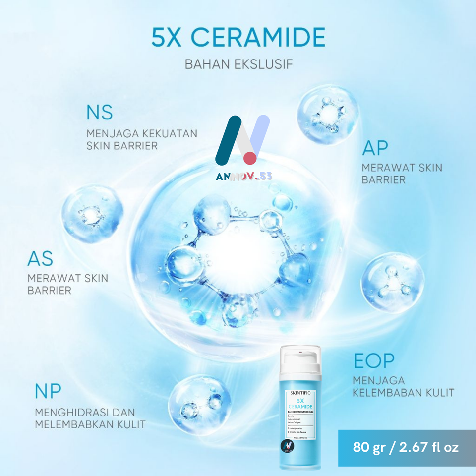 SKINTIFIC 5x Ceramide Barrier Repair Antioxidant Collagen Acne Anti ...