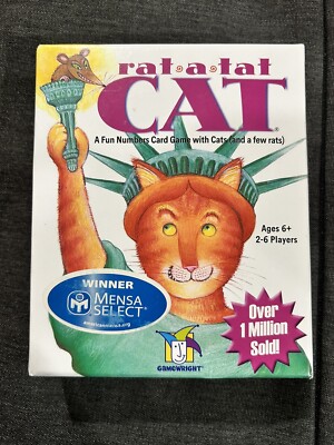 GAMEWRITE rat a tat CAT A Fun Numbers Card Game with | eBay