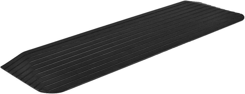 2" Rise Transition Rubber Entry Mat Doorway Threshold Ramp Wheelchair ...