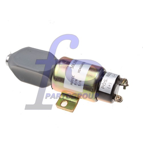 Fuel Shutoff Solenoid Valve 3864274 for Cummins Caterpillar Excavator ...
