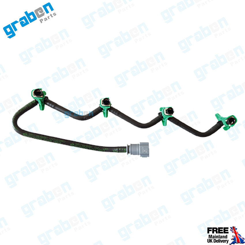 INJECTOR LEAK OFF RETURN PIPE FOR VOLVO C30 / S40 II / S60 II 1.6 D2 ...