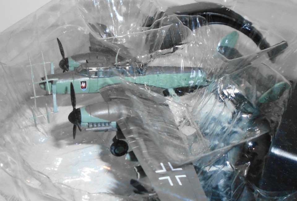 WW2 diecast Me110 fighter-bomber. 1/100 Scale. Amer. Mint in box. | eBay UK