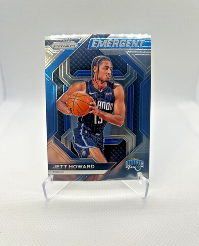 Jett Howard RC - 2023-24 Panini Prizm Emergent #5 - Orlando Magic | eBay