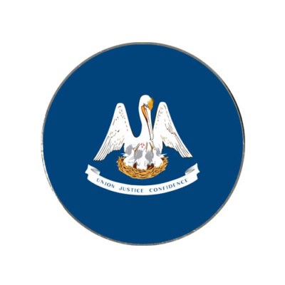 Louisiana State Flag Golf Ball Marker | eBay