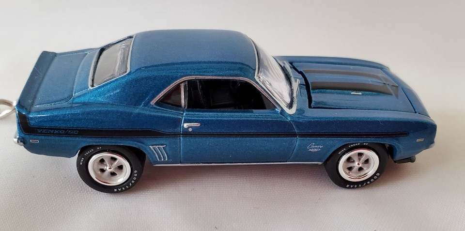 Keychain 1969 Chevy Camaro Yenko Lemans Blue '69 Rare Key Chain | eBay