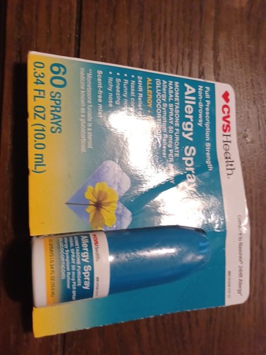 cvs health Allergy Spray Non-drowsy, Nasal Spray 50 mcg Per Spray, 60 ...