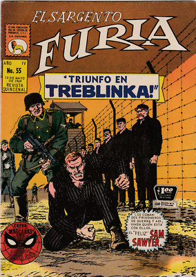 SARGENTO FURIA 55 MAYO 1969 LA PRENSA MARVEL MEXICAN SPANISH COMIC | eBay
