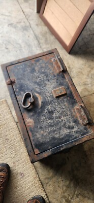 Antique Strong Box NO KEY | eBay
