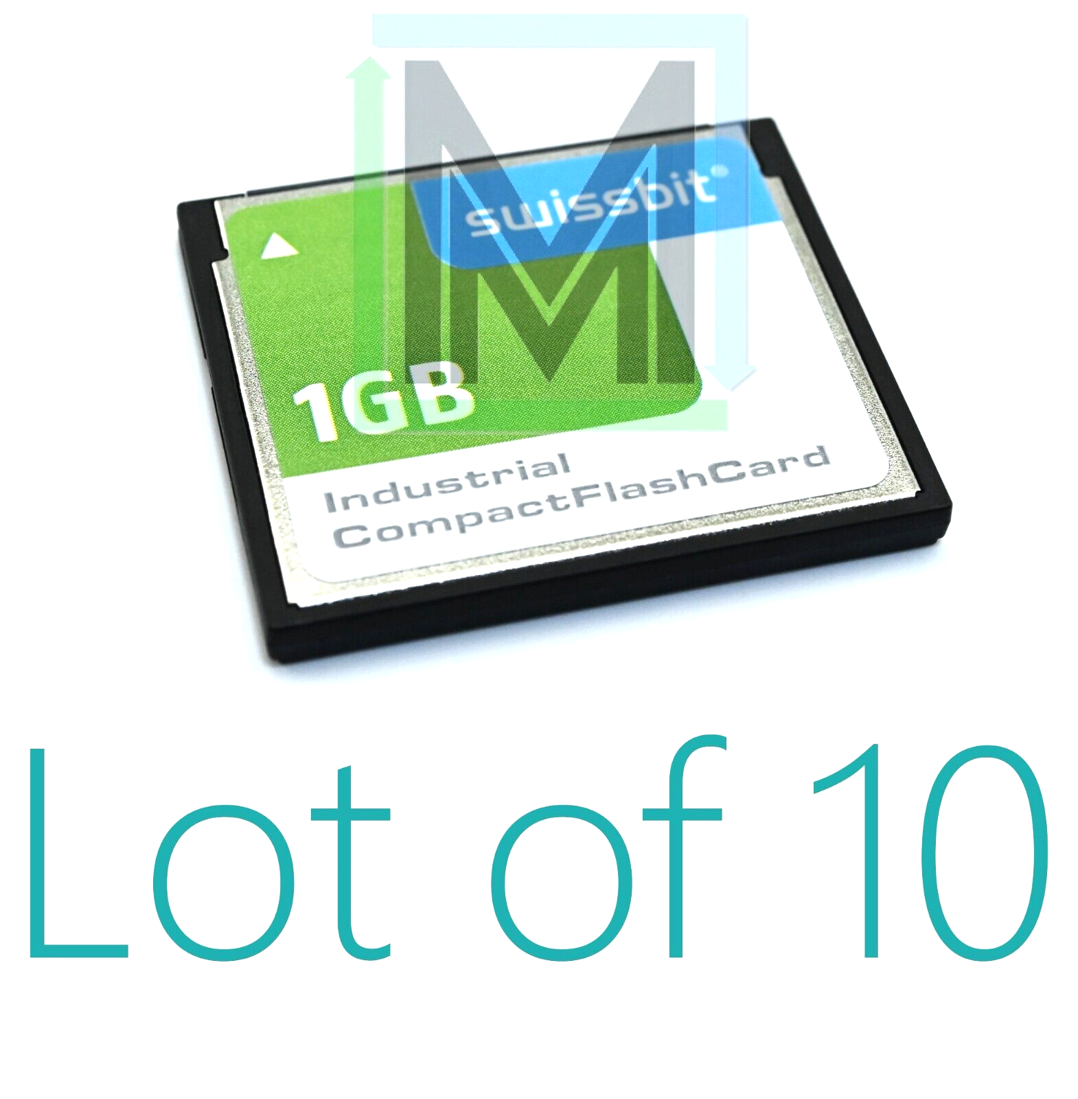 SFCF1024H1BK2MT SWISSBIT 1GB 1 GB Compact Flash CompactFlash CF Card ...