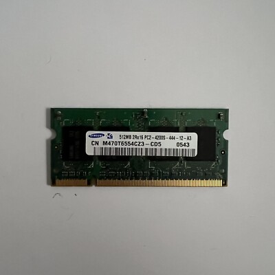 512MB PC2-4200S DDR2-444 200Pin SODIMM Notebook RAM | eBay