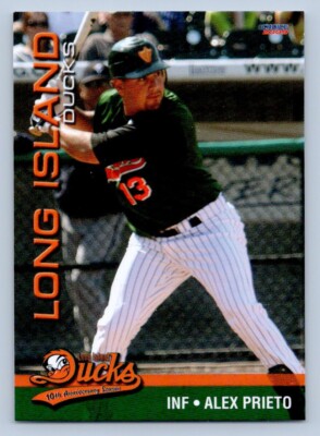 Alex Prieto 2009 Choice Long Island Ducks Minor League Baseball Card | eBay