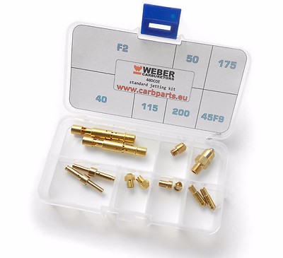 Complete Set standard native jetting Kit for one Weber 40 DCOE in box ...