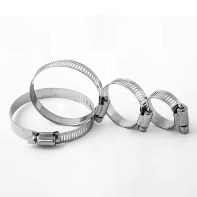 SS304 Automotive Coolant Hose Clamps American Type Stainless Steel #6 ...