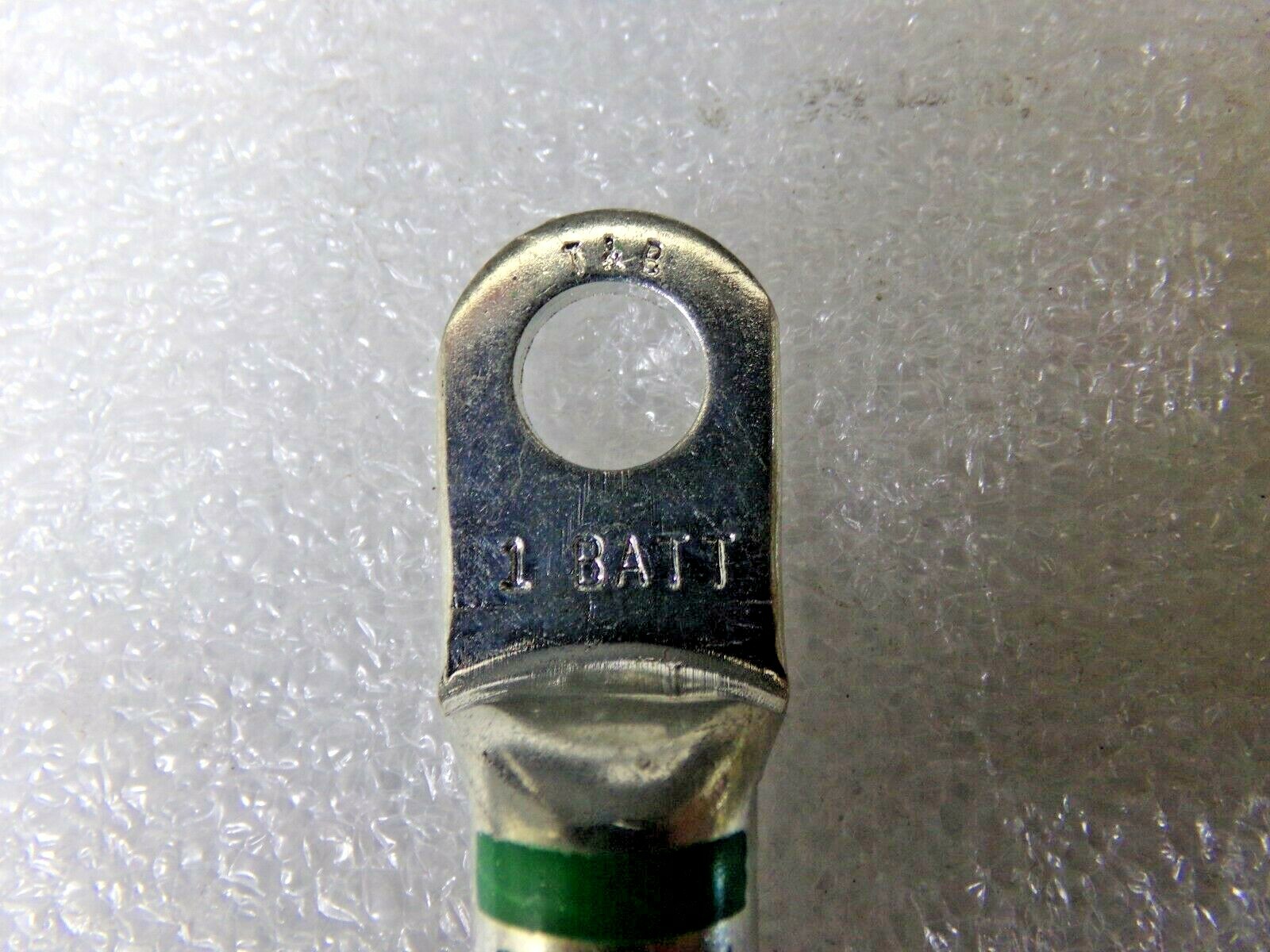 5 THOMAS & BETTS HD BAL238 2GA 3/8 GREEN COPPER BATTERY LUGS (DC) | eBay