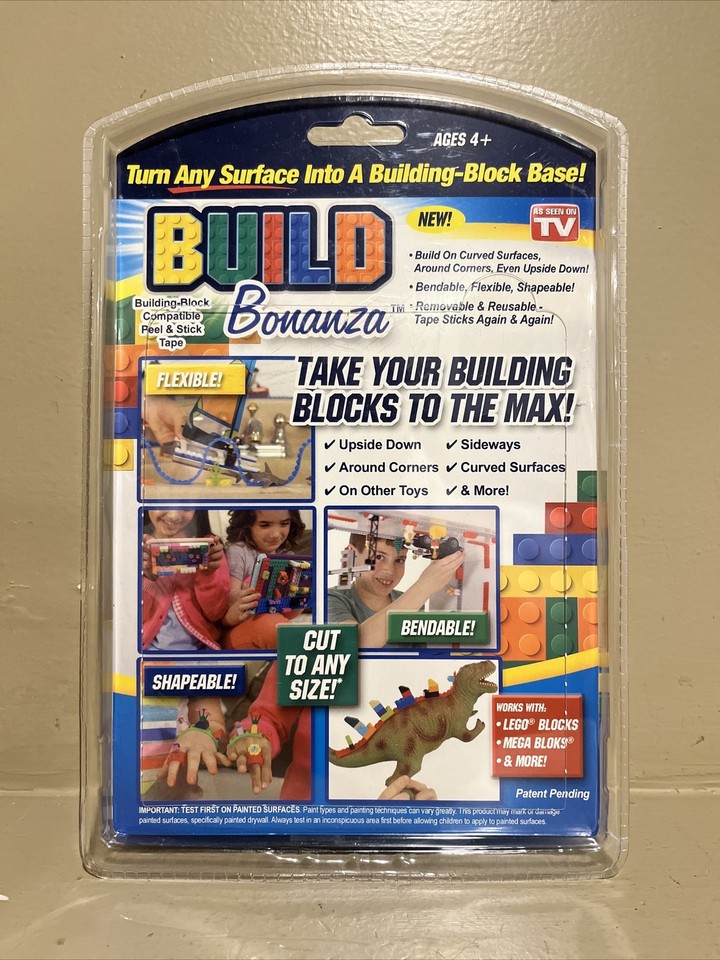 Build Bonanza As Seen on TV Flexible Building Block Base in Blue/Green ...