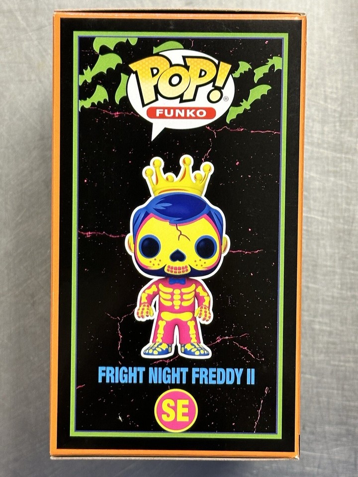 Funko Pop Fright Night Freddy II BlackLight LE 1700pcs With Pop ...