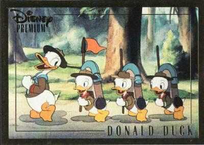 DISNEY PREMIUM CARD - DONALD DUCK GOOD SCOUTS PROMO P1 - SKYBOX 1995 | eBay