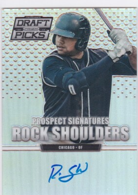 2013 PRIZM DRAFT PICKS PROSPECT SIGNATURES SILVER ROCK SHOULDERS RC ...