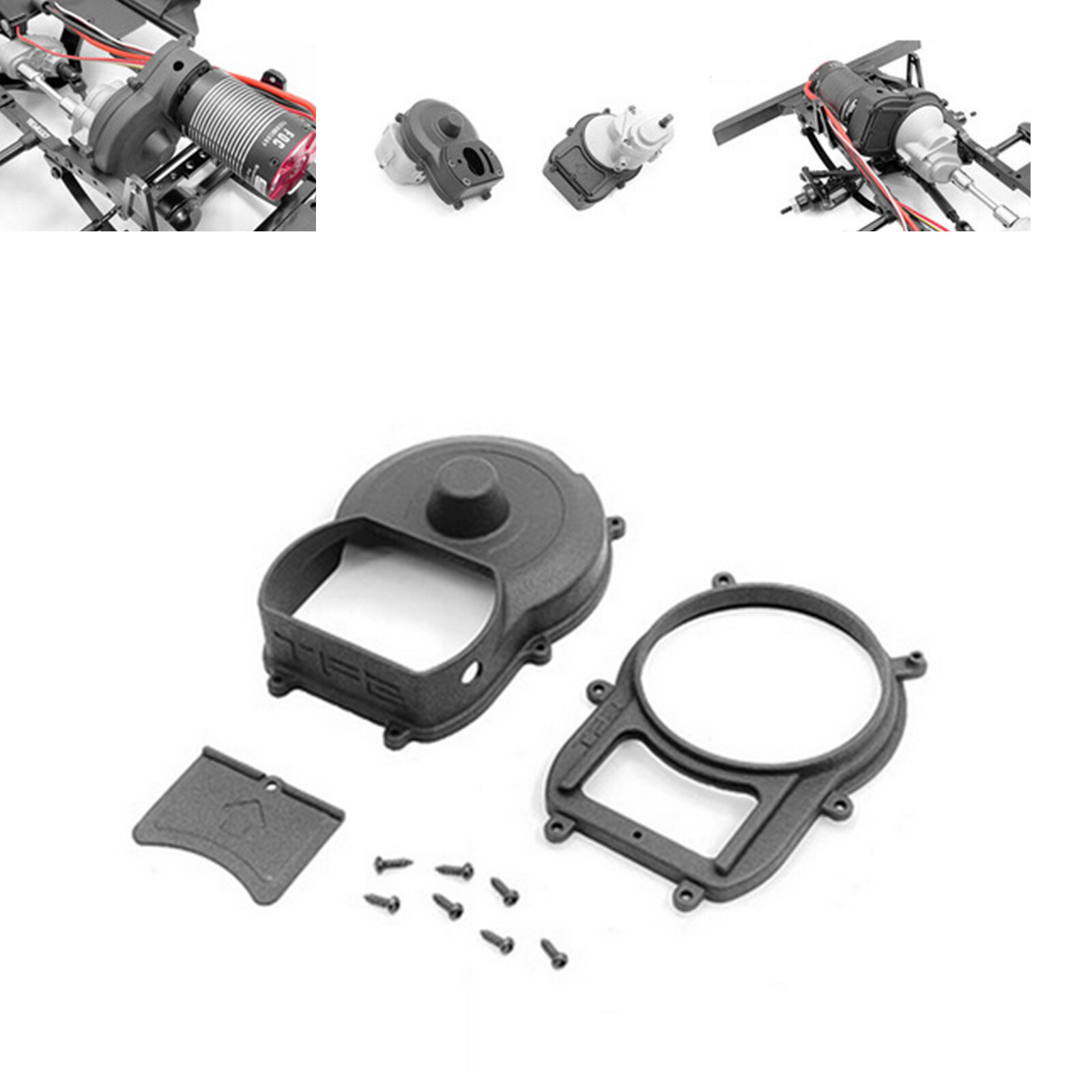 For CChand RC4WD TF2 Frame R3 single/two speed Gearbox RC Car Gearbox ...