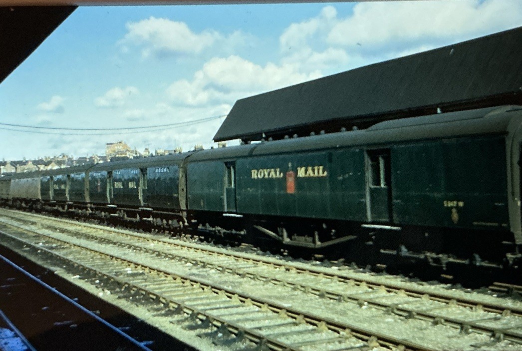 GWR ‘POS’ 847, SR TPO’s 4920 & 4960 . COLOUR RAIL 35mm Slide. Weymouth ...