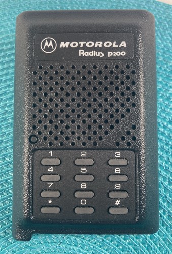 NOS Motorola Radius P200 DTMF Keypad Front Housing & Speaker | eBay