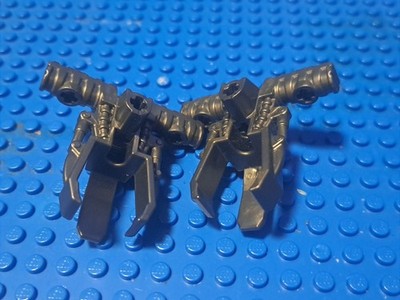 2x BIONICLE Lego Brand Zamor Sphere Launcher (54271) Pearl Dark Gray ...
