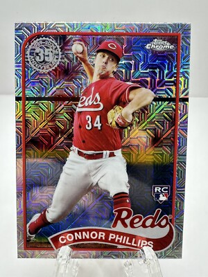 ⚾️2024 Topps Series 2 Connor Phillips Rookie 2T89C-44 Silver Pack ...