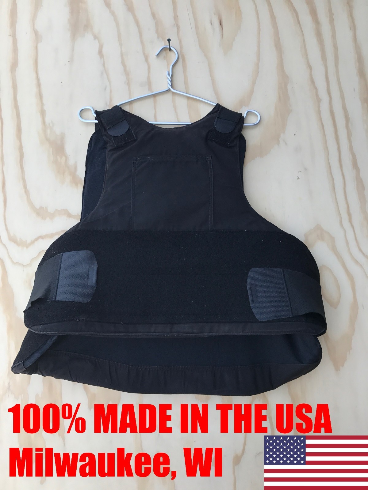 6 PACK DODCO Heavy Duty Aluminum Metal Bullet Proof Vest Hangers Made ...