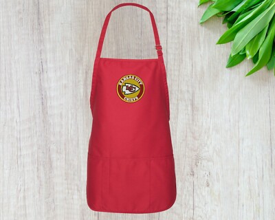 KC Chiefs - Chiefs Emblem - Embroidered Apron | eBay