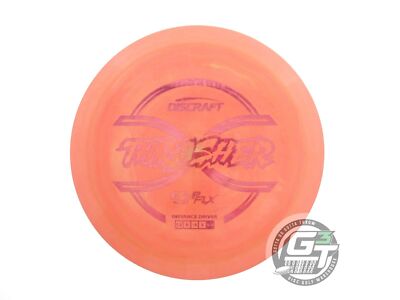 NEW Discraft ESP FLX Thrasher 173-174g Orange Pink Tron Foil Driver ...