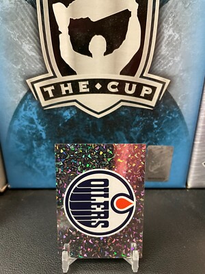 2022-23 Topps Stickers #188 Team Logo FOIL Edmonton Oilers | eBay