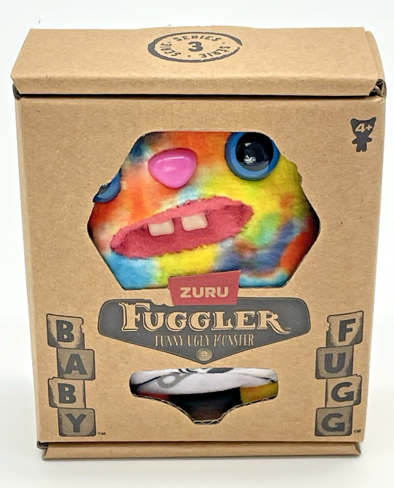 2 Baby Fugg Series 3 Zuru Fuggler Monsters Mr Needles & Rabid Rabbit ...