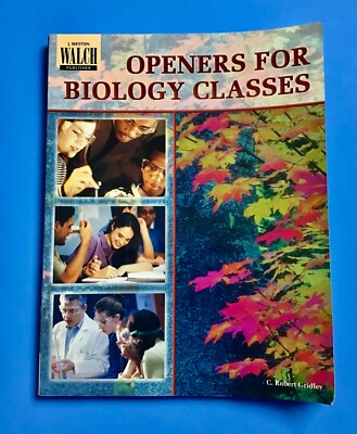 Openers for Biology Classes by C. ROBERT GRIDLEY | eBay