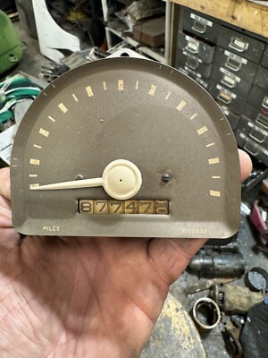 1937 Chevy Master Deluxe Chevrolet Original AC Speedometer 37 Gauge ...