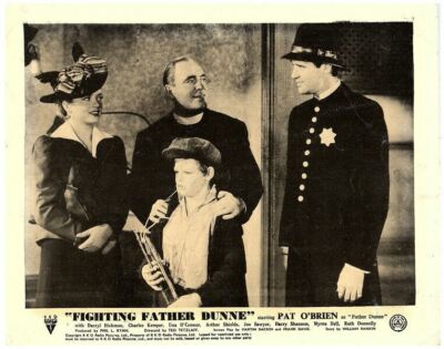 Fighting Father Dunne original 8x10 lobby card 1948 Pat O'Brien Una O ...