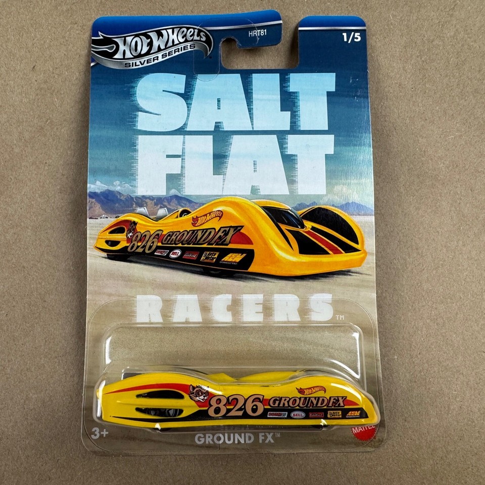 2025 Hot Wheels Salt Flat Racers Silver Series Complete Set 5 Cars 1:64 ...