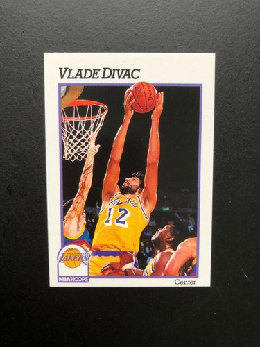 1991 VLADE DIVAC NBA Hoops Basketball Card # 99 Made in USA | eBay