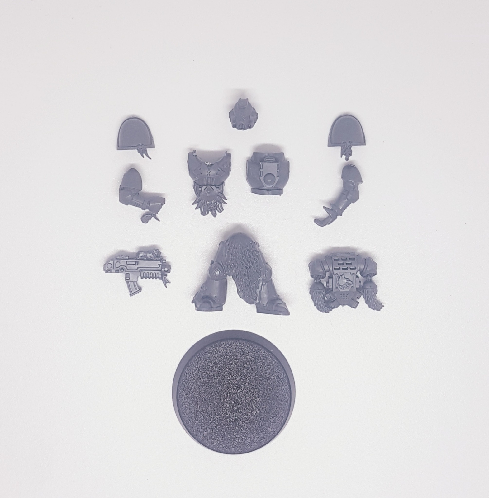 Space Wolves Grey Hunter w/ Bolter Single Figure Model Bits - Warhammer ...