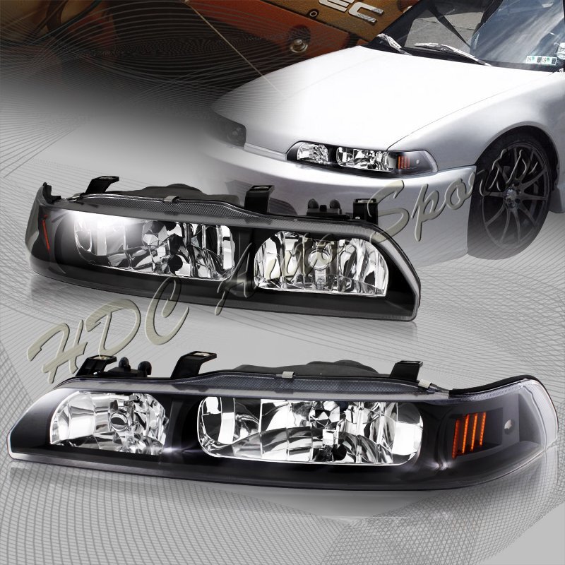 1992 Acura Integra Headlights Acura Integra 2DR Custom Disco Chrome