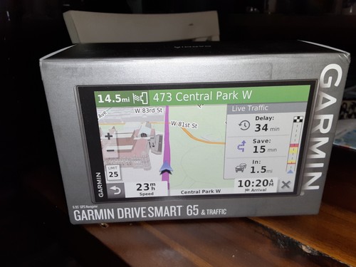 Garmin Drive Smart 65 6.95" GPS System with Real-Time Traffic Only 3 ...
