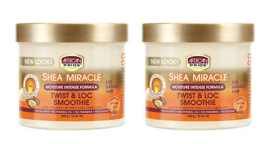 African Pride Shea Miracle Twist & Loc Smoothie 12oz 340g Pack of 2 | eBay