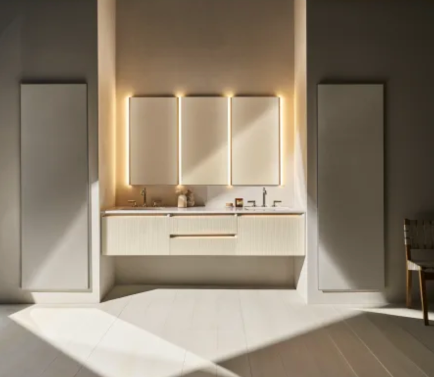 Robern Tenor Fluted Vanity Cabinet Lighting JLA30FKSC3D77 | eBay