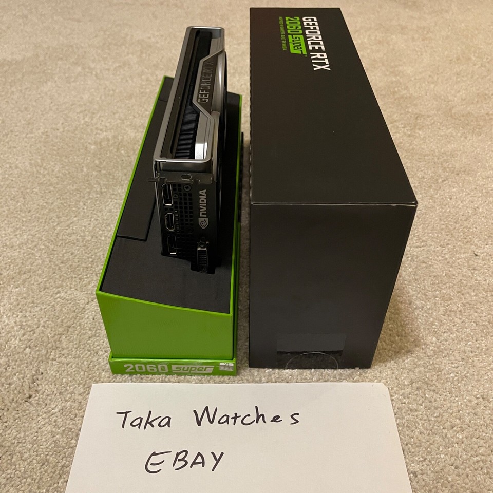 NVIDIA GeForce RTX 2060 Super Founders Edition 8GB GDDR6 Graphics Card ...