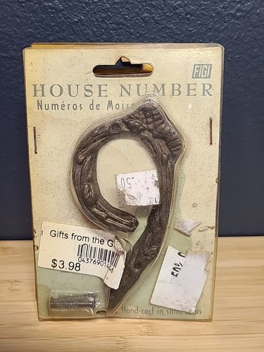Figi House Number Brass # 9 / insect / Catapillar | eBay