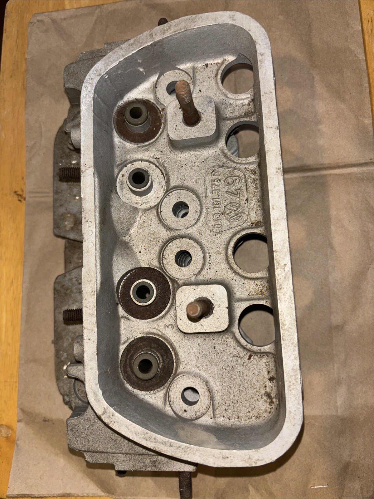 Volkswagen Head Cylinder Early Model Ported Bob Thomson Racing Special ...