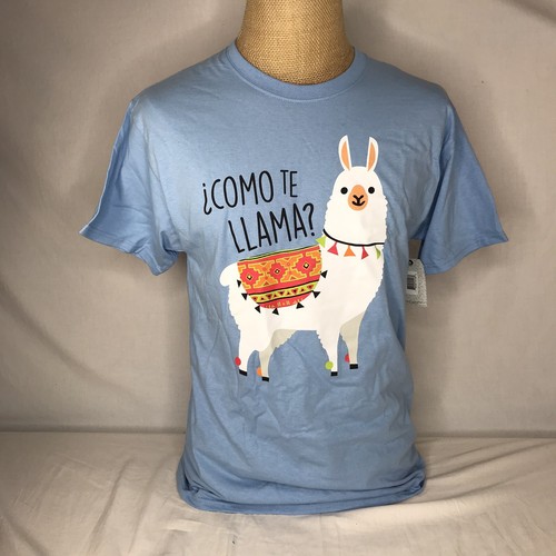 Llama T Shirt Blue Cinco de Mayo Party Halloween Festive Mexican Fun ...