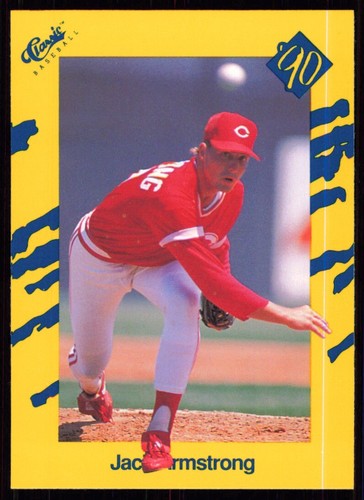 1990 Classic Yellow Jack Armstrong Cincinnati Reds #T74 | eBay