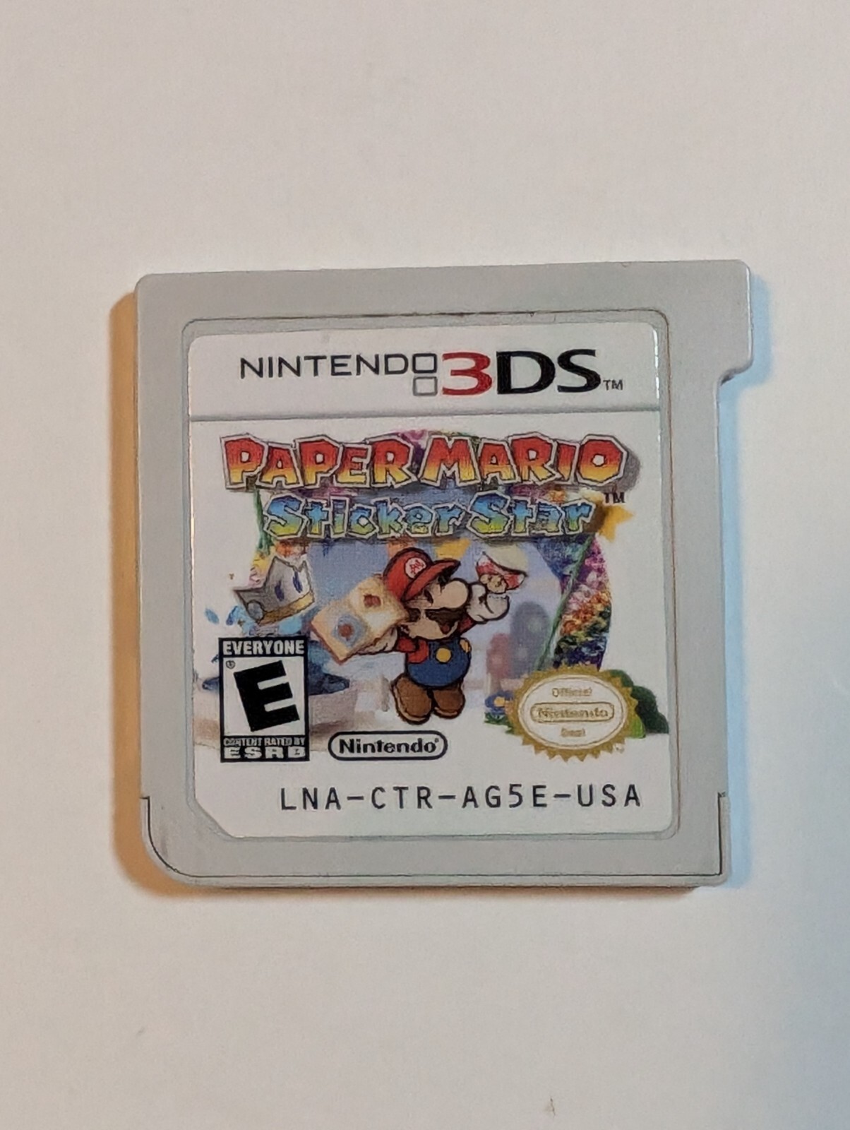 Paper Mario: Sticker Star (Nintendo 3DS, 2012) Cartridge Only, Tested ...