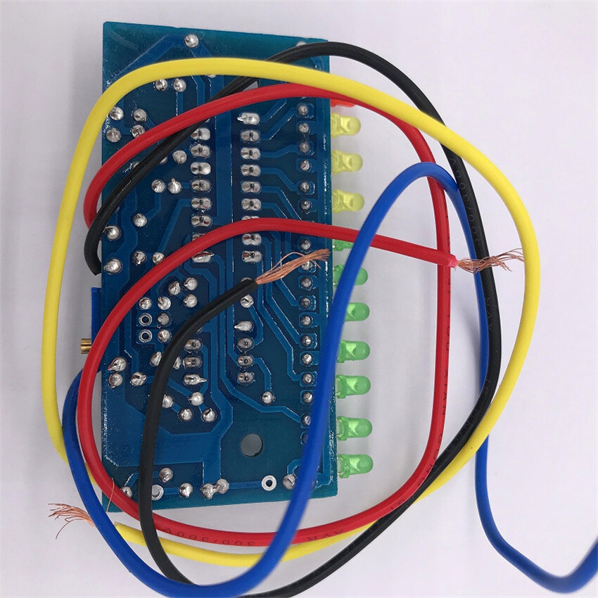 10 LED Audio Level Indicator DIY VU Meter Preamp Power Amplifier ...